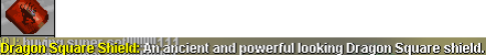 Dragon sq shield - Darkan