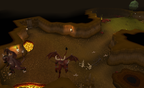 Entrana Dungeon - Darkan